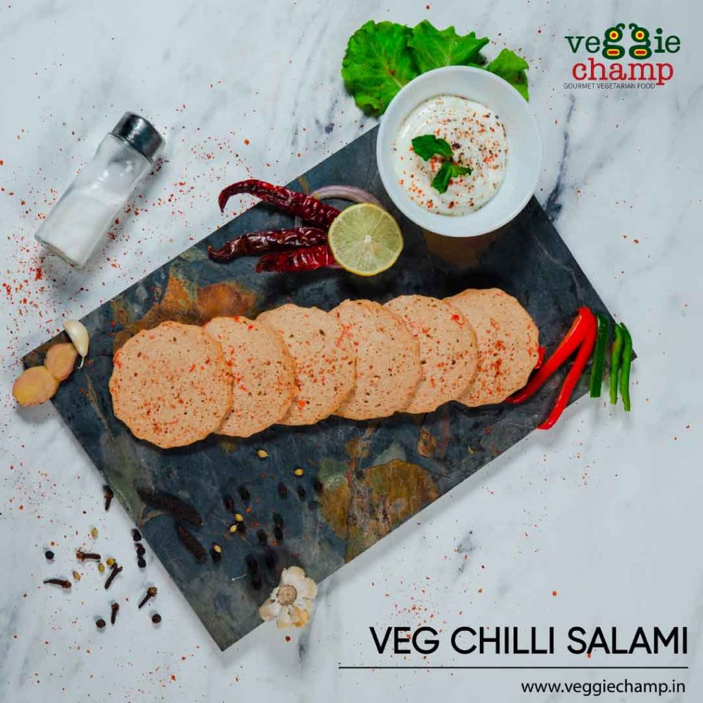 Veg Chilly Salami Online Order Delhi | Veggie Champ